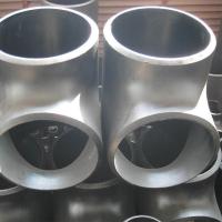 China Seaworthy Packed PMI Tested Durable Stainless Steel Butt Weld Tee ASME B16.9 for sale