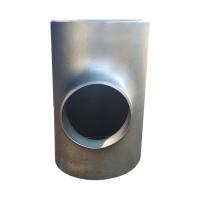 China ISO Standard Tee Type Stainless Steel SS304 Alloy Steel Equal Tee Pipe Fitting 1 Inch for sale