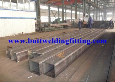 China ASTM A500 GR.B MS Large Carbon Steel Pipe 75x75 , Square / Rectangular Shaped for sale