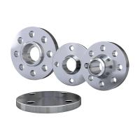 China ASME Duplex Stainless Steel 2205 Slip On Flange DN50 150# Forged Pipe Fittings for sale