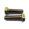 China Yellow Zinc Plated Carbon Steel Q235 Hex Bolts and Nuts Set M2-M50 Grade 8.8 for sale