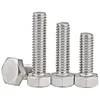 China Custom Stainless Steel Grade 8.8 Hex Bolt and Nut A2 Hexagon Bolts DIN933 DIN931 for sale