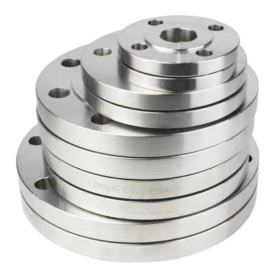 China Stainless Steel 316L Welding Flange 1 Inch CNC Machined Pipe Fitting ISO Certified for sale