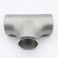 China Alloy 926 UNS N08926 24 Inch Butt Welding Pipe Tee Fitting Stainless Steel Super Austenitic for sale