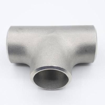 China Alloy 926 UNS N08926 24 Inch Butt Welding Pipe Tee Fitting Stainless Steel Super Austenitic for sale
