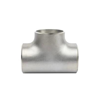 China ASME B16.9 Sch40 Stainless Steel 304 DN100 Equal Tee Pipe Fitting Reducing Tee for sale