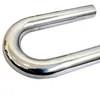 China 3 Inch Aluminum Mandrel Bend Exhaust Pipe 180 Degree U Shape Elbow 76mm for sale