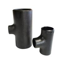 China ASME B16.9 Stainless Steel Butt Weld Equal Tee SS304 SS316L Sch40 1/2 to 24 Inch for sale