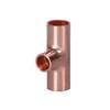 China Copper Reducing Tee C x C x C ASME B16.22 1/2-2 Inch Forged Welding Pipe Fitting for sale