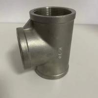 China ASME B16.5 WP304L 316L 150# Copper Nickel Equal Tee Cuni Pipe Fitting 1/8 inch for sale