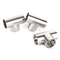 China 304 Stainless Steel Forged Butt Weld Reducing Tee 1/2-48 Inch Three Way Pipe Fitting for sale