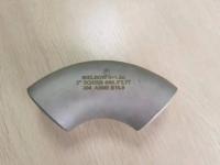 China 304 Stainless Steel 90 Degree Welded Elbow Pipe Fitting DN15 to DN1200 Butt Weld Bend for sale