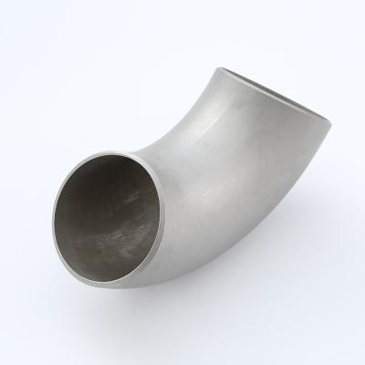 China Super Duplex S32750 ASME B16.9 90D 1-1/2 Sch40s Stainless Steel Elbow for sale