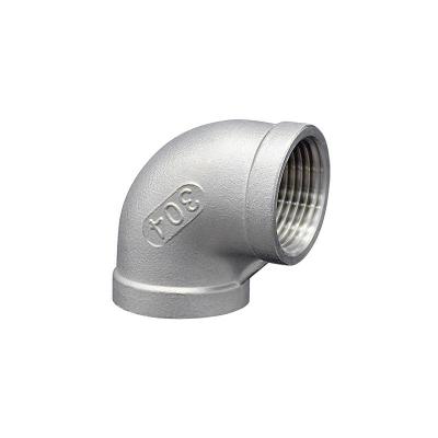 China 304 316L Stainless Steel Sanitary 90 Degree Welded Elbow 1/2 to 48 Inch ASME B16.9 for sale