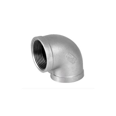 China Stainless Steel 90 Degree Elbow 2 Inch Female Threaded NPT BSPT SS304 SS316 for sale