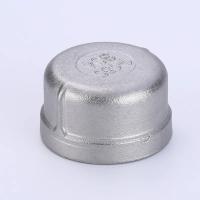 China Threaded Cap Cast Iron Stainless Steel Female Metal Pipe Fitting ASME B16.5 1/2 Inch for sale
