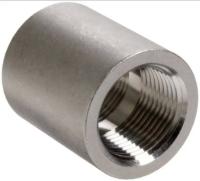 China Forged Steel Pipe Fitting Class 3000 Female Threaded Coupling Duplex Stainless Steel 2507 for sale