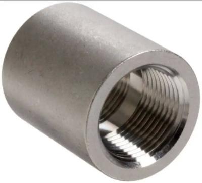 China Forged Steel Pipe Fitting Class 3000 Female Threaded Coupling Duplex Stainless Steel 2507 for sale