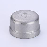 China Non-Standard Female Threaded 2 Inch Stainless Steel Pipe Fitting Round Cap for sale