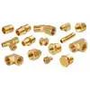 China Brass Hose Connector with Lock Valve Hexagon Male Thread Pipe Fitting 5mm to 200mm for sale