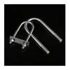 China TOBO Stainless Steel 304 Square Heavy Duty U-Bolts M6-M64 with Lock Nuts and Washers for sale