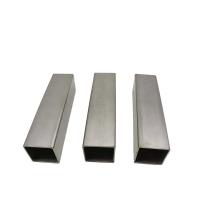 China Pure Titanium Rectangular Tube Gr1 Gr2 Gr3 Gr4 Seamless Pipe Square Tube 6.45g/cc for sale
