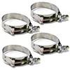 China Carbon Steel Exhaust Hollow T Bolt Pipe Clamp 1/2 to 6 Inch DN10 DN150 for sale