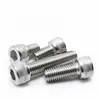 China DIN 912 Stainless Steel 304 M1.6 Hexagon Socket Cheese Head Precision Screws 3-16mm for sale