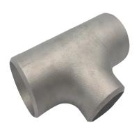 China Monel 400 C276 Customized Size Tee Nickel Alloy Seamless Equal Tees Pipe Fitting for sale