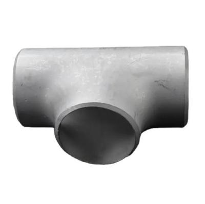 China Hastelloy C276 Reducing Tee Pipe Fitting ASME B16.9 1/2-48 Inch Nickel Alloy Equal Tee for sale