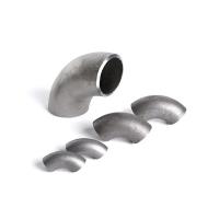 China Stainless Steel Butt Welding Elbow 304 316 90 Degree SCH40 2 3 4 6 8 Inch Pipe Fittings for sale