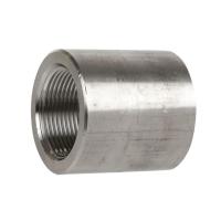 China Stainless Steel SS304 SS316 Forged Threaded Full Coupling 1/2 to 6 Inch NPT BSP for sale