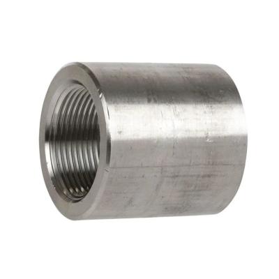 China Stainless Steel SS304 SS316 Forged Threaded Full Coupling 1/2 to 6 Inch NPT BSP for sale