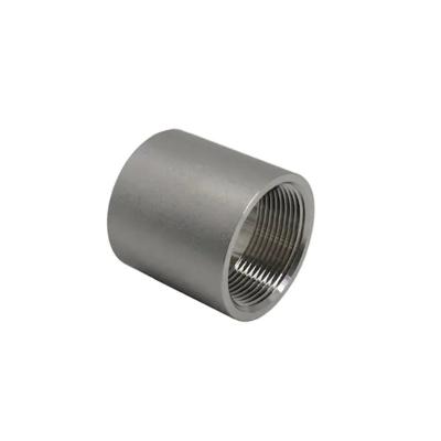 China Stainless Steel 304 316 Forged Pipe Fittings Quick Connect Couplings NPT BSP Threaded 1/2 to 6 Inch for sale