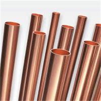 China Round Shape Polished Soft Straight Copper Pipe 5mm 12mm 12000btu 18000btu Air Conditioner for sale