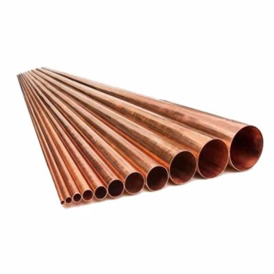 China Seamless Copper Tube for Air Conditioner 99.9% Pure C10200 OD 2-914mm Wall 0.2-120mm for sale