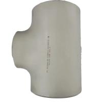 China Sanitary Butt Weld Reducing Tee Fitting 1/4 to 6 Inch ASME BPE 316L Stainless Steel for sale