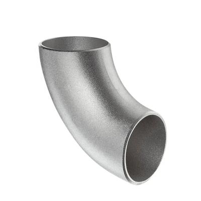 China 2 Inch 90 Degree LR BW Sch40s Stainless Steel 304 Seamless Elbow 1.5D for sale