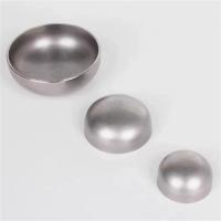 China Package in Wooden Case Stainless Steel Pipe Cap with Customized Thickness for sale
