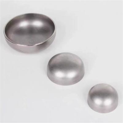 China Package in Wooden Case Stainless Steel Pipe Cap with Customized Thickness for sale