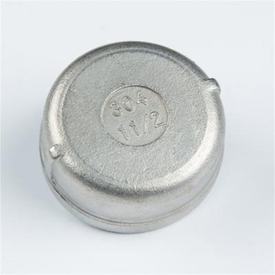 China Stainless steel plug Press Fittings Pipe cap for sale