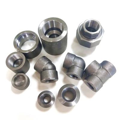 China 3000lbs ASTM A105 Carbon Steel Socket Weld Forged Tee High Pressure Pipe Fitting for sale