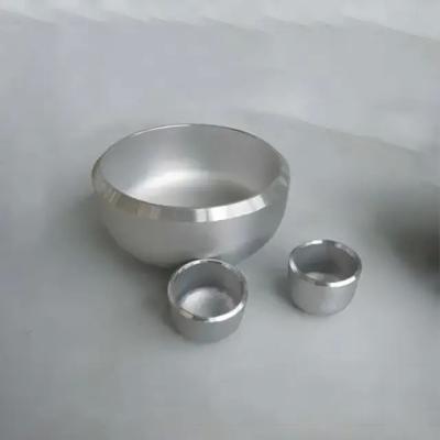China Stainless Steel Pipe Cap Custom Thickness Welded Threaded Flanged for Petroleum Chemical Construction for sale