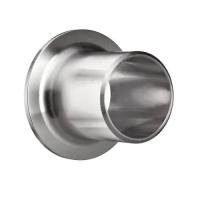 China stainless steel flanges short butt weld pipe fitting seamless stub end for sale