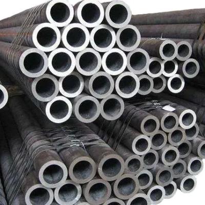 China API Cold Drawn Carbon Steel Pipe Round 2.5-80mm Wall Thickness Hydrostatic Test Black Painting for sale