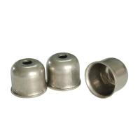 China OEM Custom Steel Deep Drawn Caps 0.4-2.0mm Stainless Steel Pipe Cap for sale