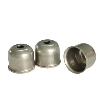 China OEM Custom Steel Deep Drawn Caps 0.4-2.0mm Stainless Steel Pipe Cap for sale