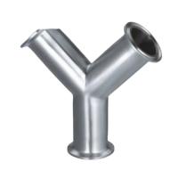 China Stainless Steel 304 316L Reducing Tee 90 Degree Elbow Pipe Fitting 1/8-2 Inch for sale