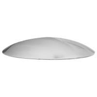 China Stainless Steel Pipe End Cap 304 316 Round Handrail Tube Cap 38.1mm 42.4mm for sale