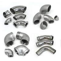 China 304 316L Stainless Steel Elbow 90 Degree Welding Seamless Pipe Fitting Custom Size for sale